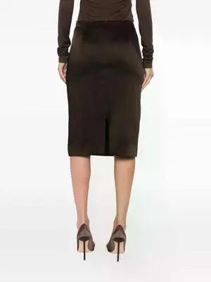 TOM FORD Silk Pencil Skirt