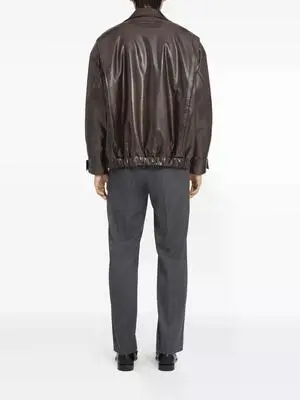 MAISON MARGIELA Pocket-detail Bomber Jacket - Red