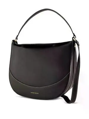 Vanessa Bruno Large Leather Curved Shoulder Bag