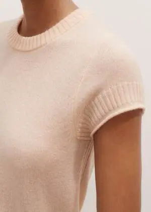 ME+EM Cashmere Baby Tee - Peach Sorbet