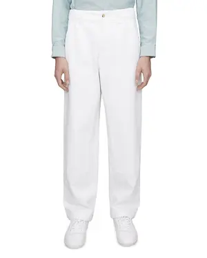 A.p.c. Jean Gustav Relaxed Fit Pants - Blanc