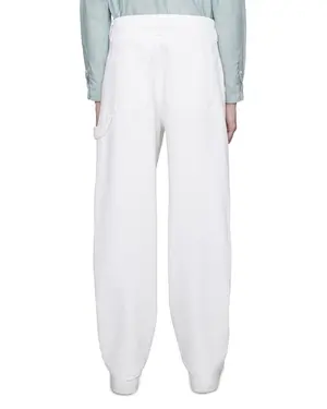 A.p.c. Jean Gustav Relaxed Fit Pants - Blanc