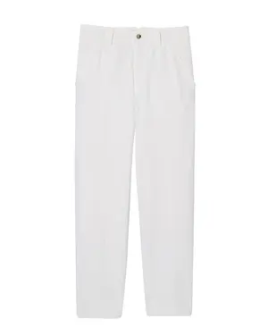 A.p.c. Jean Gustav Relaxed Fit Pants - Blanc