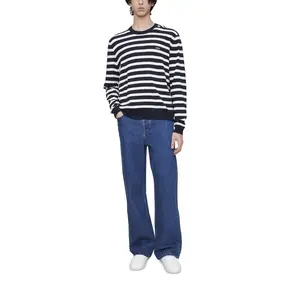 A.p.c. Matthias Striped Crewneck Sweater