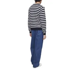 A.p.c. Matthias Striped Crewneck Sweater
