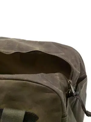 Filson Distressed-finish Cotton Holdall - Green