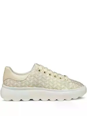 Geox Spherica Patterned Platform Sneakers
