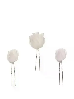 JENNIFER BEHR Rosalia Hairpin - Silver
