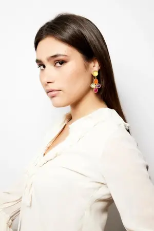 Sylvia Toledano Bloom Clip-on Earrings