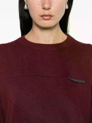 Brunello Cucinelli Monili Chain-embellished Jumper