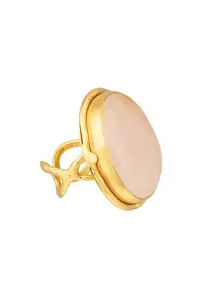 Sylvia Toledano Macaron Statement Ring Pink