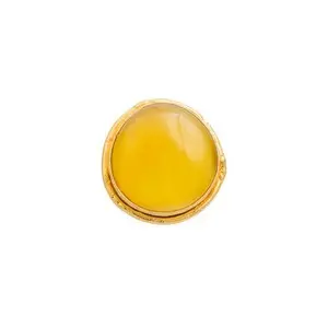 Sylvia Toledano Macaron Statement Ring - Yellow