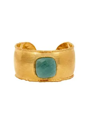 Sylvia Toledano Mirage Cuff - Gold/green