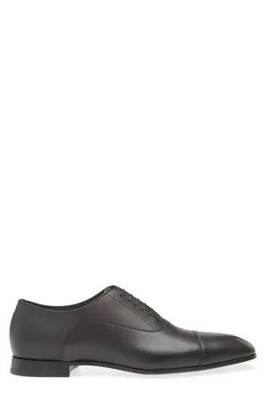 BOSS Quillon Leather Oxford - Black