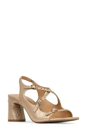 DONALD PLINER Vasta Slingback Sandal - Platinum