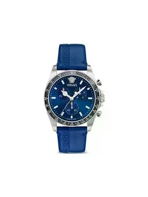 Versace Greca Chrono 43mm - Blue