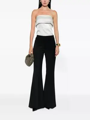 Gabriela Hearst Wool Wide Leg Trousers