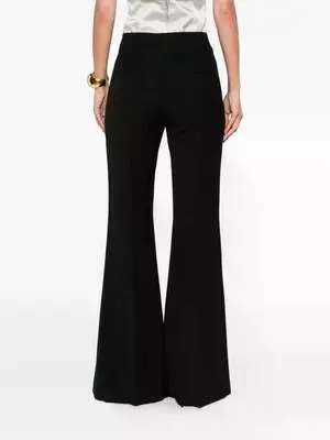 Gabriela Hearst Wool Wide Leg Trousers