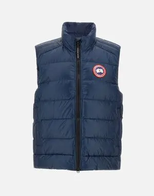 Canada Goose Crofton Sleeveless Down Jacket - Blue