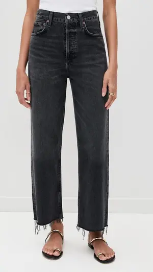 AGOLDE High-rise Wide Leg Jeans - Arcane