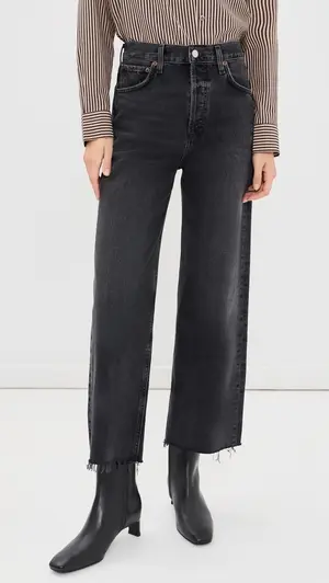 AGOLDE High-rise Wide Leg Jeans
