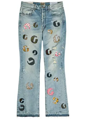Gallery Dept. Embroidered Jeans For Men