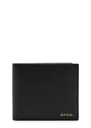 Paul Smith Logo-print Leather Wallet - Black