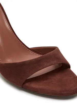Paris Texas Lidia 70 Suede Mules - Brown
