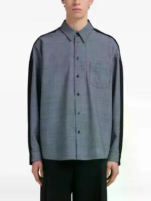 Marni Check-patterned Long-sleeve Shirt