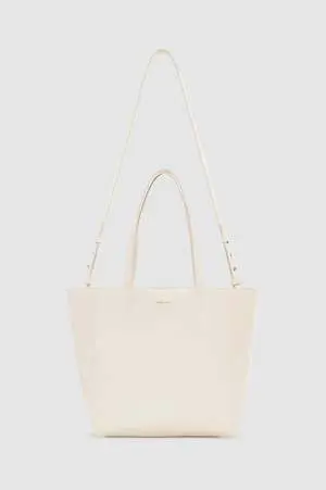 ANINE BING Small Elly Tote - Bone