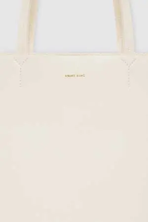 ANINE BING Small Elly Tote - Bone