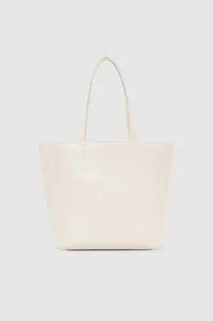 ANINE BING Small Elly Tote - Bone