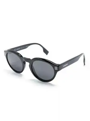 Burberry Round-frame Stud-detailed Sunglasses