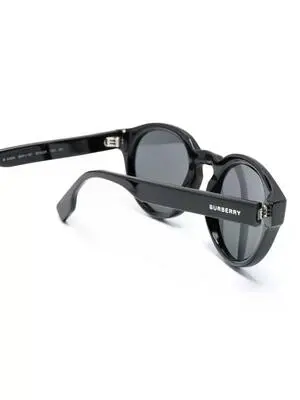 Burberry Round-frame Stud-detailed Sunglasses