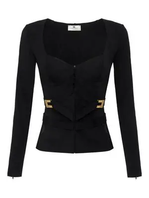 Elisabetta Franchi Office Wear Performance Tops For Women