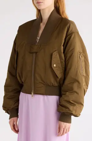 Chloé Oversized Bomber Jacket