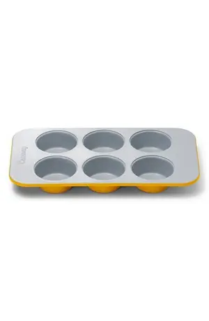 CARAWAY 6-cup Nonstick Ceramic Muffin Pan - Marigold