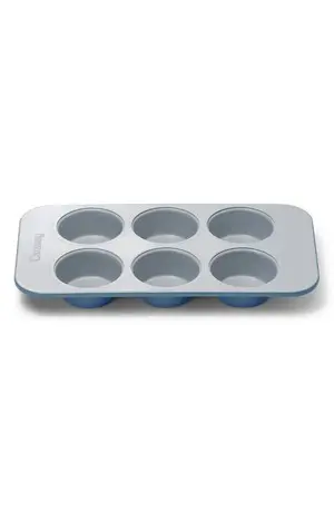 CARAWAY 6-cup Nonstick Ceramic Muffin Pan - Slate