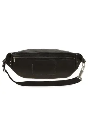 Rick Owens Geo Bumbag - Black - 29% Off | Editorialist