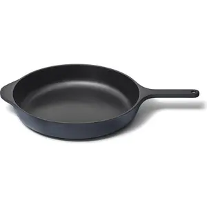 CARAWAY 12-inch Enameled Cast Iron Skillet - Dark Navy