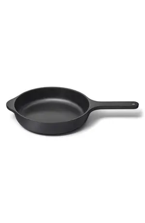CARAWAY 8-inch Enameled Cast Iron Skillet - Charcoal
