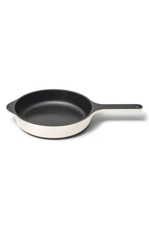 CARAWAY 8-inch Enameled Cast Iron Skillet - Cream