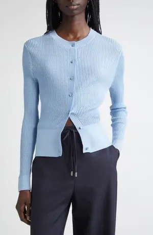 Women's Light Blue Cardigans