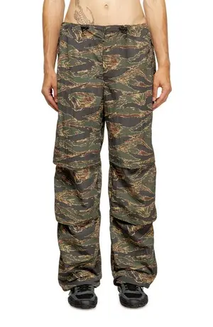 DIESEL® P-anic Camo Nylon Drawstring Pants