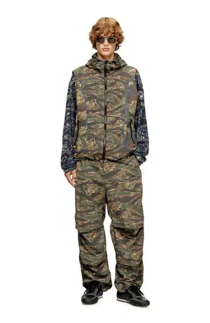 DIESEL® P-anic Camo Nylon Drawstring Pants