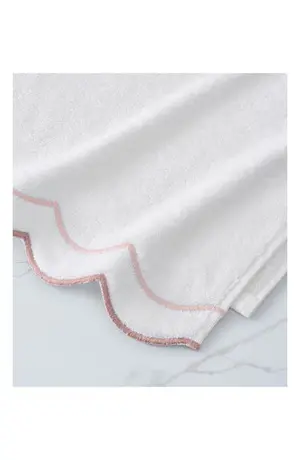 PERI HOME Scallop 4-piece Towel Set - Blush