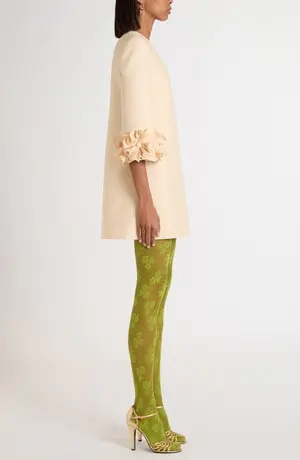 Valentino Garavani Crepe Couture Minidress