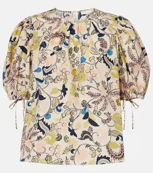 Ulla Johnson Coralie Floral Cotton Blouse - Multicoloured