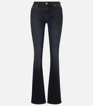 7 For All Mankind Bootcut Mid-rise Flared Jeans
