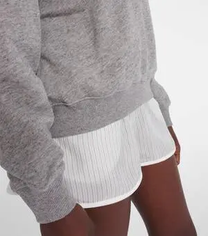 Polo Ralph Lauren Cotton-blend Polo Sweatshirt - Grey